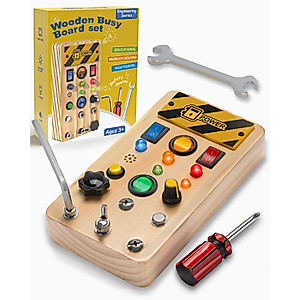 Sueseip 4 for 1 Montessori Toys for Babies 6-12 months,includes Wooden Object Permanence Box,Shape Sorter,Carrot Harvest,Coin Box,Ball Drop Learning Toys for 1-3 Year Old Baby Girls Boys Gift