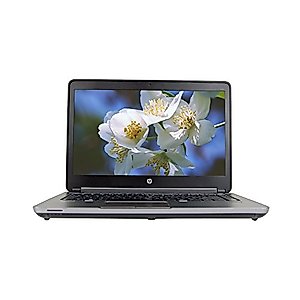 HP ProBook 640 G1 14in Laptop, Core i5-4300M 2.6GHz, 8GB Ram, 256GB SSD, DVDRW, Windows 10 Pro 64bit, Webcam (Renewed)