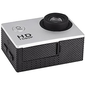 FOPEAS Waterproof Camera - Full Outdoor Sports Video Camcorder with LCD Display and Rechargeable Battery