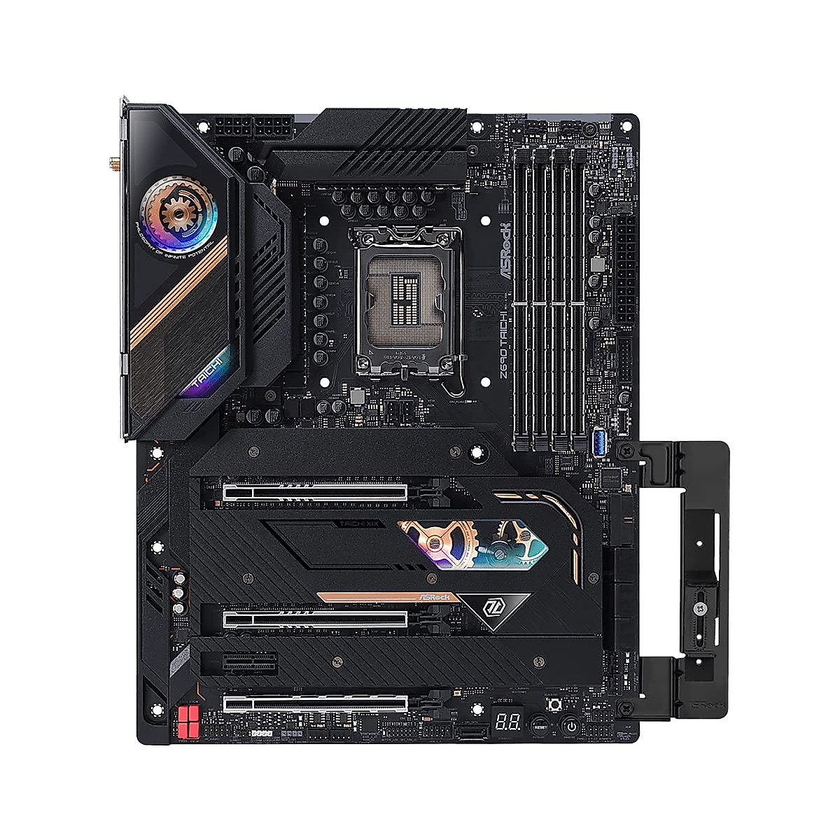 ASROCK Z690 Taichi Socket LGA1700/ Intel Z690/ DDR5/ AMD Crossfire/ SATA3&USB3.2/ M.2/ WiFi/ATX Motherboard