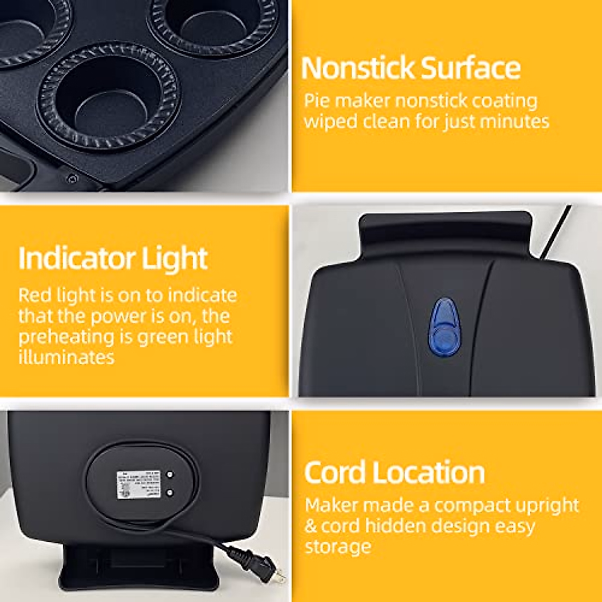 Aoruru Electric Pie Maker Quiche Maker