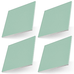 Amylove Drywall Repair Panel Drywall Patch Panel Drywall Repair for Mend Wall Repair (2 Pcs,Green,12 x 12 x 1/2 Inch)