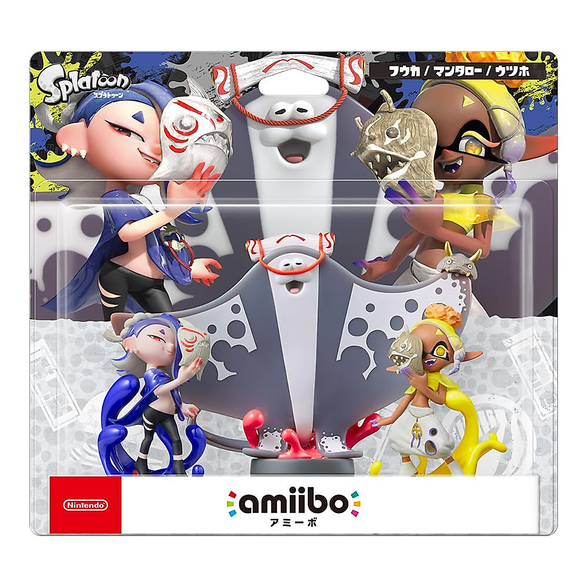 Splatoon Deep Cut Amiibo Set (Shiver, Frye, & Big Man) Triple Amiibo Pack - Nintendo Switch