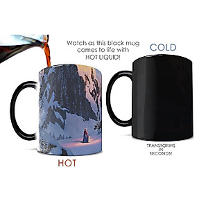 Morphing Mugs Disney – Frozen – Thomas Kinkade Studios - One 11 oz Color Changing Ceramic Mug – Image Revealed When HOT Liquid Is Added!