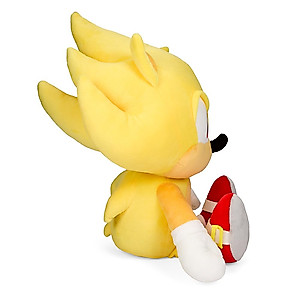 Kidrobot Sonic The Hedgehog Super Sonic 16 Inch HugMe Shake Action Vibrating Plush