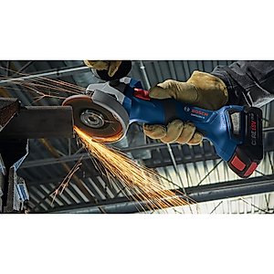 Bosch GWS18V-8N-RT 18V Brushless Lithium-Ion 4-1/2 in. Cordless Angle Grinder with Slide Switch (Tool Only) (Renewed)