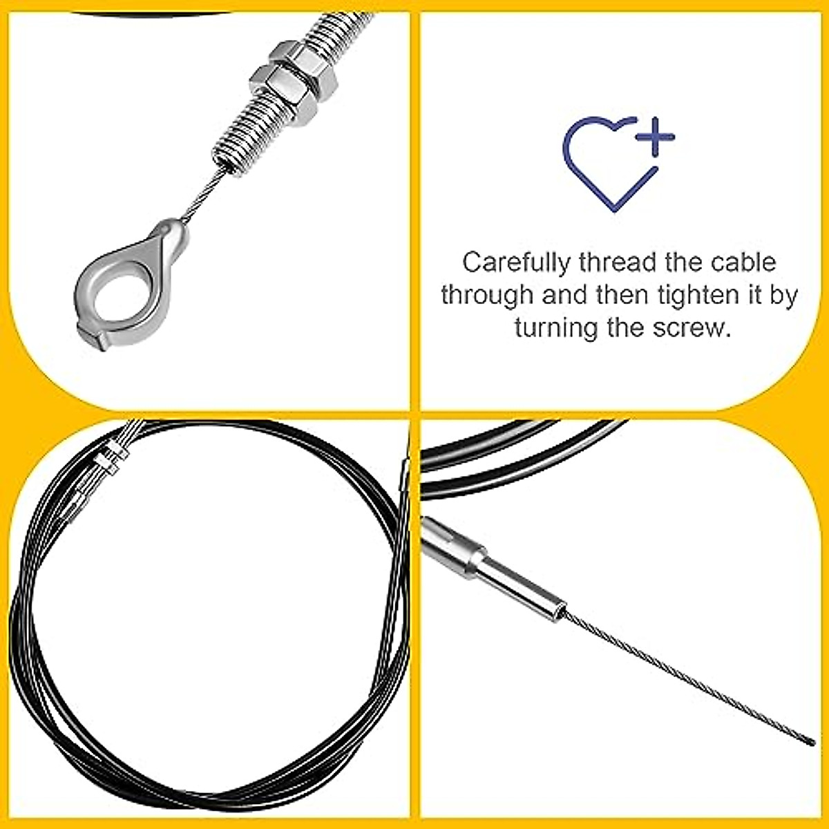SOFO 71 Inch for Manco Go Kart Parts - Go Kart Throttle Cable GoKart Throttle Cable Kit for Predator 212 cc Engine GX160-200 Go Cart Throttle Cable Kit Go Kart Throttle Cable Kit ASW Kart Accelerator