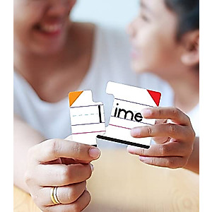 Key Education Big Box of Word Chunks—Puzzle Game for Grades 1-3 Beginning Readers, Reading and Phonics Practice with Color-Coded Letter Puzzle Pieces (220 pc)