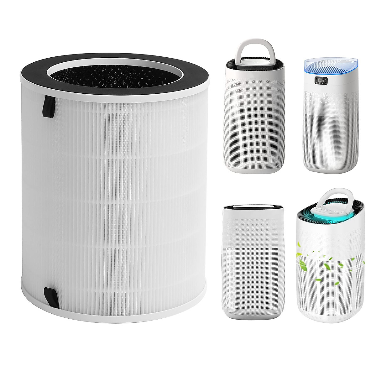 Breabetter 1-Pack Max/Mage/Mage Pro Replacement Filter Compatible with MAX/MAGE/MAGE PRO Purifiers and Sans/Air-Honati/Compass Home Smart/Taylor Swoden/Cuckoo CAC-J1510FW/Rosewill RHAP-20001, 20002