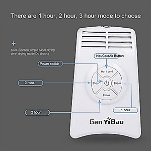 Travel Portable Foldable Electric Clothes Drying Hanger Dryer Rack Machine US Plug 110-240V for Home Office