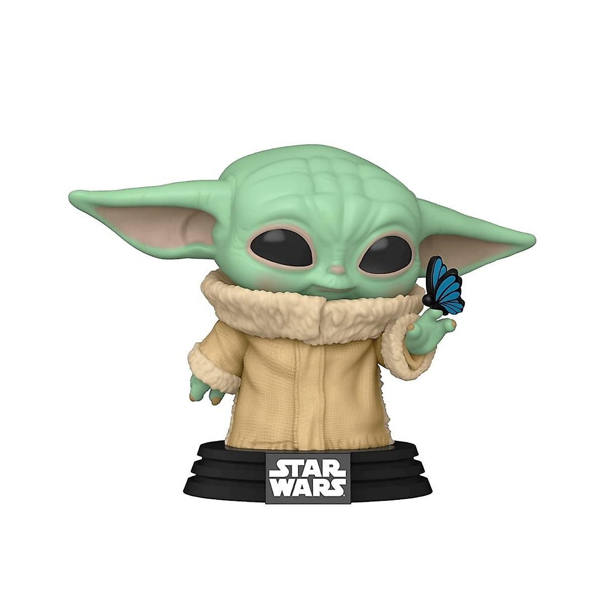 POP Funko Star Wars The Mandalorian The Child Grogu with Butterfly 468 Exclusive Bobblehead