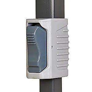 E-Z UP Spectator Instant Shelter Canopy, 13' x 13' with 169 sq ft of Shade, Vented Roof, Gray Dual Tone