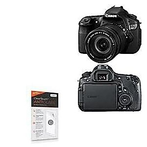 BoxWave Screen Protector Compatible With Canon EOS 60D - ClearTouch Anti-Glare (2-Pack), Anti-Fingerprint Matte Film Skin for Canon EOS 60D, Canon EOS 60D | EOS Rebel T3i