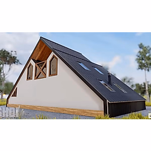 Generic Metal roofed Container House, Customized, HF-20231205