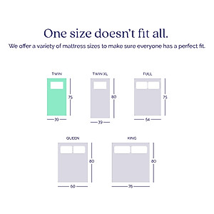 Signature Sleep Dream On 8 Inch 2-Sided Reversible Pocket Spring Mattress, Queen Size, GreenGuard Gold Certified