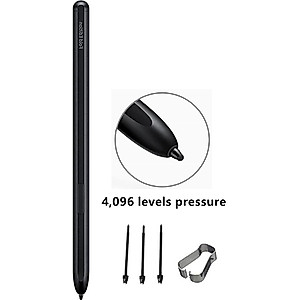 Fold 4 Pen Fold Edition Stylus S Pen Replacement for Samsung Galaxy Z Fold 4 5G Touch Screen Stylus Pen with Tips/Nibs (Black)