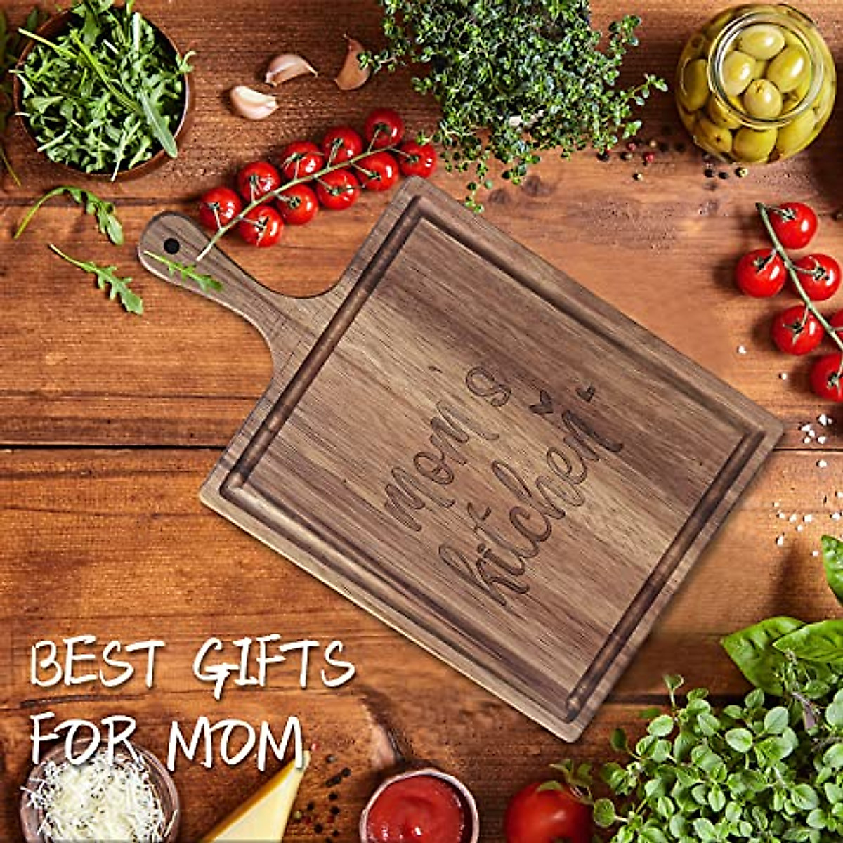 Mothers Day Gifts from Daughter,Gifts for Mom,Birthday Gifts for Mom Unique Cutting Board,Great Mom Gifts from Daughter Son Kids Husband