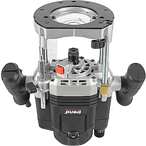 Trend T8 1/2 Inch Dual-Mode Plunge Workshop Router, Engineered for Hand-held and Router Table Use, 3-1/4 HP, 15 Amp, U*T8EK