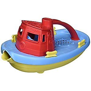 Green Toys Tug Boat Red - CB