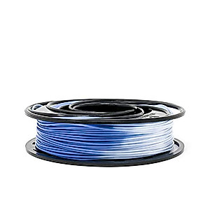 Gizmo Dorks PLA Filament 1.75mm 200g for 3D Printers, Heat Color Change Blue to White