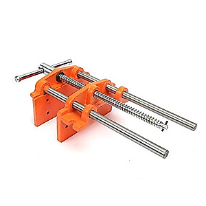 Pony Jorgensen 27091 Medium Duty Woodworker's Vise, Orange, Grey, 9-Inch By 7-Inch