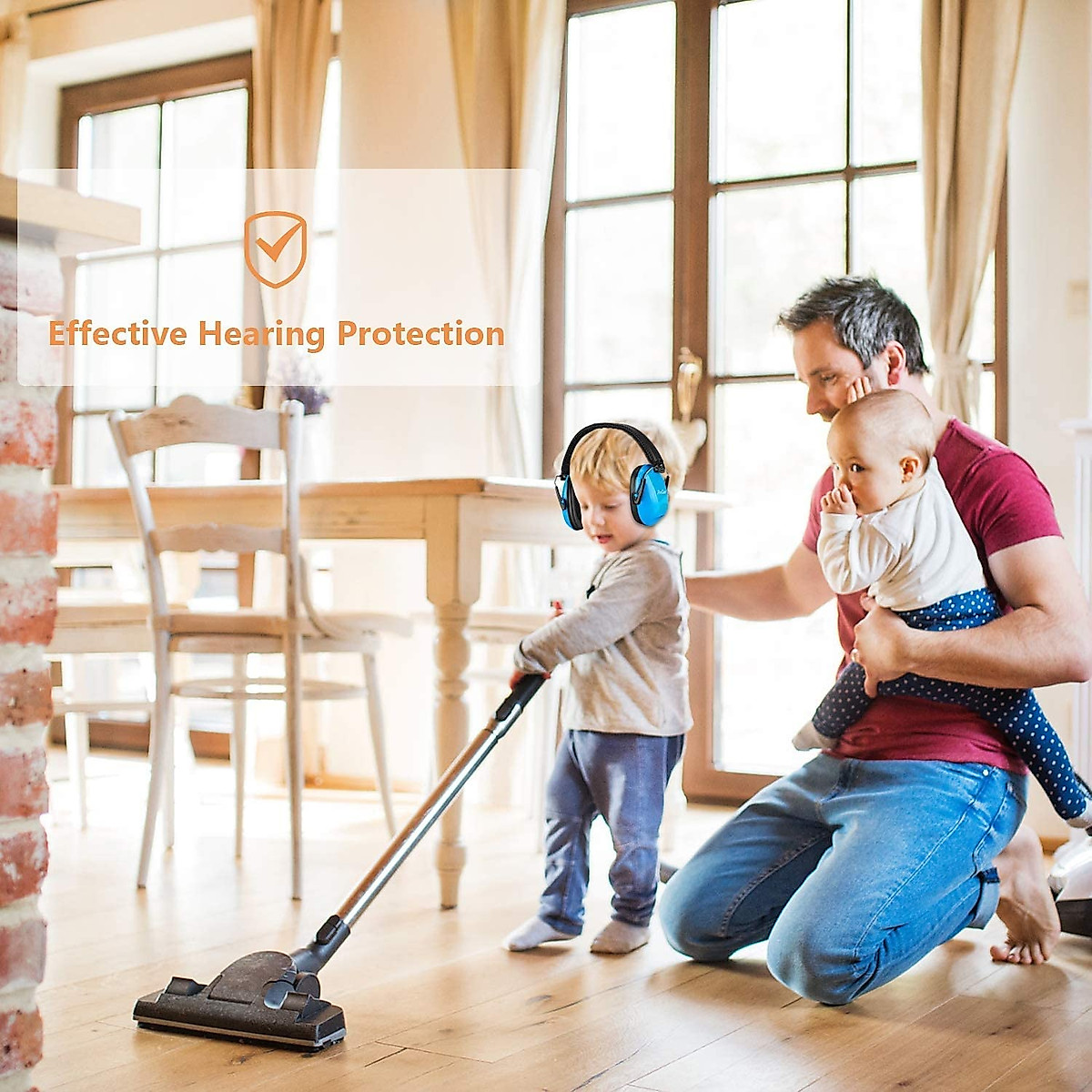 ProCase Kids Safety Ear Muffs Bundle with Hearing Protection Earmuffs Ear Defenders