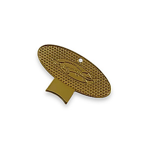 Caviar Key Tin Opener - Caviar Accessory (Oval Gold, 2 x 1)