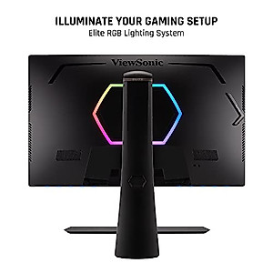 ViewSonic XG320U 32 Inch 4K UHD 1ms 150Hz Gaming Monitor with FreeSync Premium Pro, HDR 600, HDMI, DisplayPort, USB, and Advanced Ergonomics