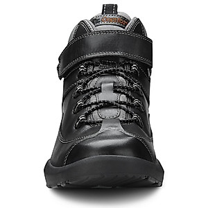 Dr. Comfort Men's Ranger Black Diabetic Hiking Boots