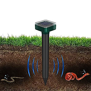 CETRIP 4 Pack Ultrasonic Snake Repellent Outdoor, Snake Repellent for Yard Powerful, Snake Away Repellent, Snake Repellent Pet Safe,Outdoor Solar Snake Away Repellent