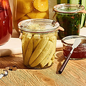ALONCEgwsnh Spices Jars Hot Transparent Glass Storage Can Dry Fruit Bisscuits Grains Dessert Containers