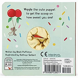 I Like You More Than Ice Cream Finger Puppet Board Book for Little Dessert Lovers, Ages 1-4 (Finger Puppet Book)