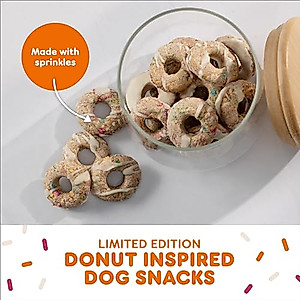 Milk-Bone Limited Edition Dunkin' Vanilla Glaze Flavor Biscuit Dog Treats, 8 Ounce