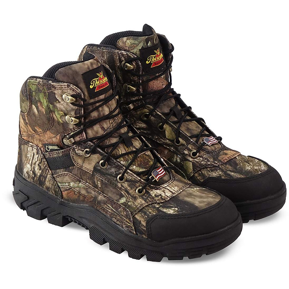 Thorogood Men's 863-4100 Apex Predator GTX Waterproof 6" Non-Safety Toe Hiking Boot, Mossy Oak Break Up Country - 8 M US