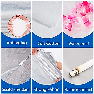 KouKou Truck Cover Waterproof All Weather, 6 Layers Full Pickup Cover, Universal Fit for Chevy C10, Ford F100, RAM 1500, Sierra 1500, Silverado 1500 Regular Cab Single Cab Truck. (up to 210 inches)