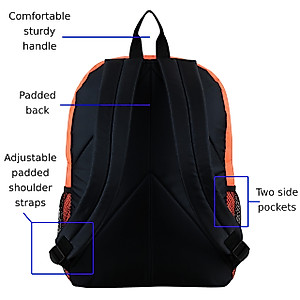 FUEL Backpack & Lunch Bag Bundle, Coral Sizzle
