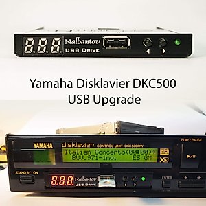 Floppy Disk USB Emulator N-Drive Slim for Yamaha DKC500, DKC100XG, DKC500R/RW, DKC500R XG, DKC500RWXG used in Mark II XG (also Pro; Silent)