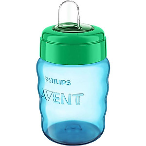 Philips Avent My Easy Sippy Spout 9-Ounce Cup (Pack of 2) Blue