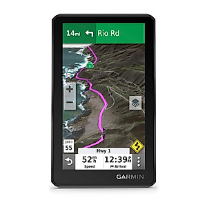 Garmin zūmo XT, All-Terrain Motorcycle GPS Navigation Device, 5.5-inch Ultrabright and Rain-Resistant Display (Renewed)