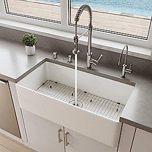 Alfi ABF3618-W Kitchen Sink, White