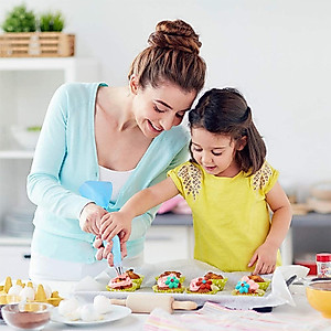 Piping Bags Pastry Bag 100PCS 2 Couplers,14 Frosting Tips 3 Cake Scraper 1 Tie, Cupcake Cake Decorating Bags Disposable Cake Icing Decorating Piping Bags Set For Cake Decorating Reusable For Cookies