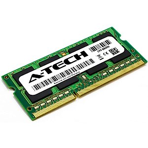 A-Tech 4GB RAM Replacement for CT2KIT51264BF160B | DDR3/DDR3L 1600MHz PC3L-12800 (PC3-12800) CL11 SODIMM 2Rx8 1.35V Non-ECC SO-DIMM 204-Pin Laptop, Notebook Memory Module