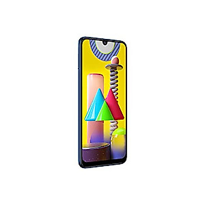 Samsung Galaxy M31 SM-M315F/DS 4G LTE 128GB + 6GB Ram 6.4" Global 4G LTE International Model (Blue)
