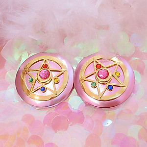 Makeup Compact Mirrors, Personal Portable Travel Handheld Foldable Double Sided Mirror