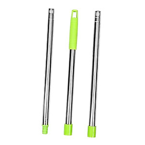 Ipetboom 5 Sets Mop Stick Mop Accessory Rod Mop Replace Handle Broom Holder Wall Mount Mop or Broom Handle Broom Rods para Dust Mop Commercial Mop Rod Replacement Fiberglass Broom Plastic