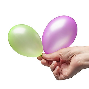 Prextex 600 Easy Fill Water Balloons - Bulk Balloon Pack for Water Sports Fun, Splash Fights for Swimming Pool Backyard Toy and Outdoors, Summer Outdoor Water Game and Party Favors