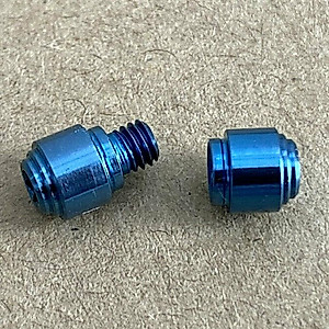 1PC Blue Custom Thumb Studs For Benchmade Bugout 535 Knife