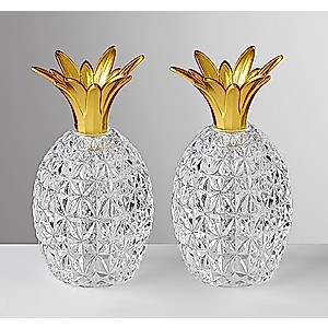 Mario Luca Giusti Caterina & Vittoria Salt and Pepper Shaker Set, Clear
