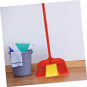 NOLITOY 3pcs Broom Head Broom Replacement Head Brooms Brush Heads Pooter Broom Accessories Broom Outdoor Sweeper Head Broom Parts Indoor Red Piso Plastic