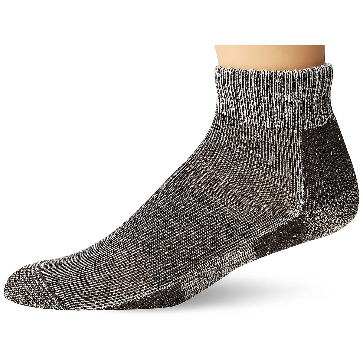 Thorlos Unisex TRMX Trail Running Thick Padded Ankle Sock, Charcoal, Large